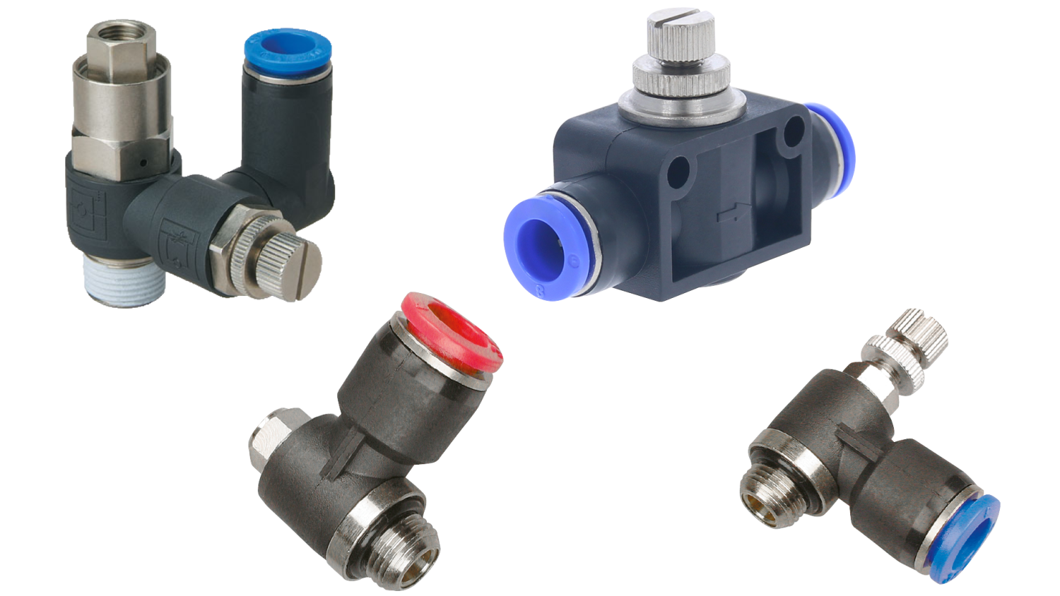 Shut-off and flow valves L11 - Pneumatic accessories | Timmer GmbH