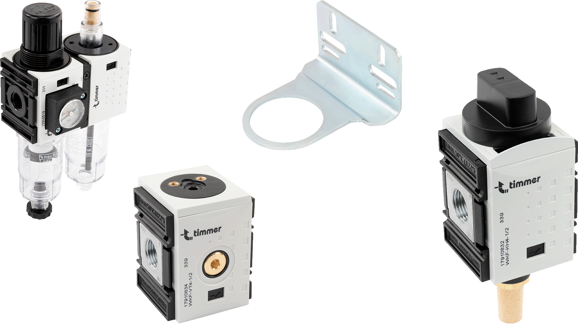 W75 series maintenance units - Pneumatic accessories | Timmer