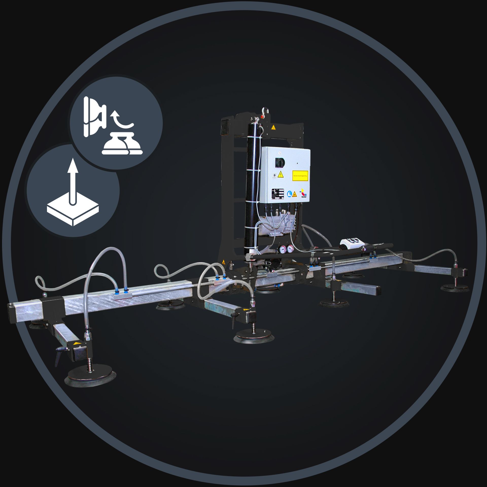 Vacuum hose lifters; Vacuum lifting technology; Products