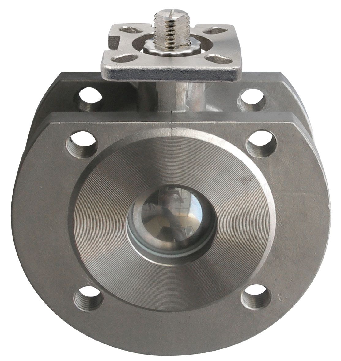 K-KK-835-VA-ISO - 2/2-way compact ball valve - flange-flange, ISO-flange