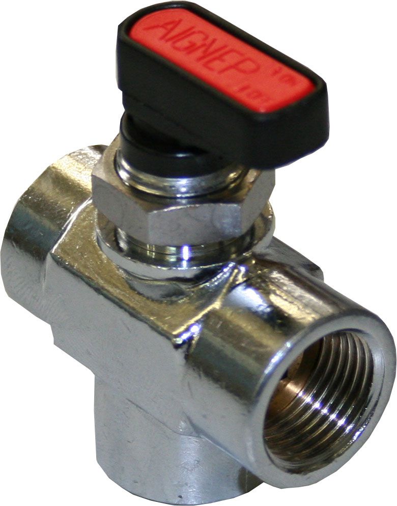 K-MI-6700-MSv - 3/3-way mini ball valve - L-bore