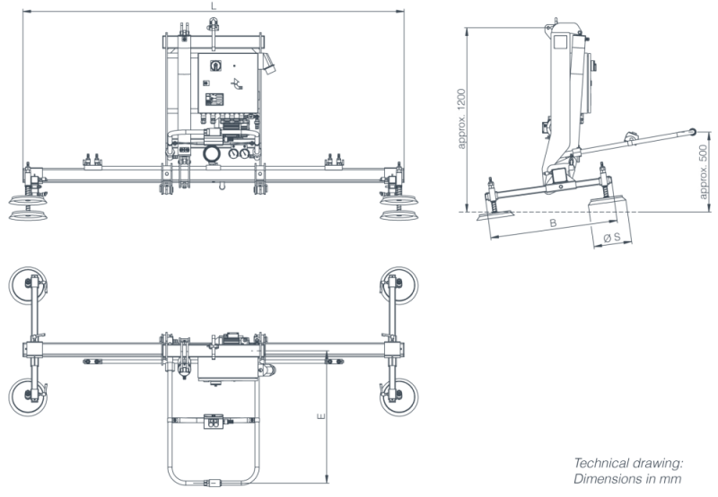 basicLift slewing traverses for lifting & slewing materials