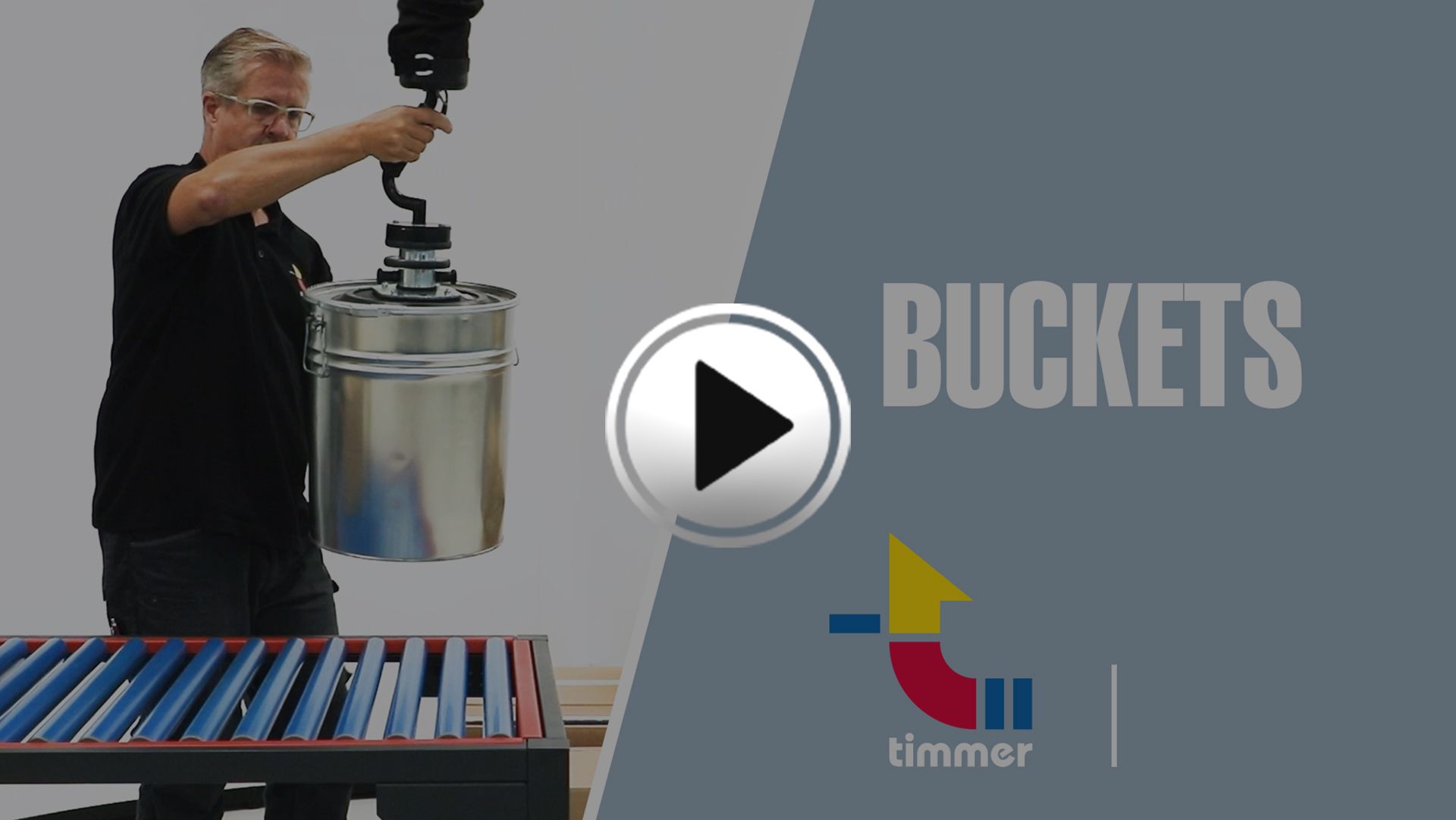 The back-friendly solution for moving buckets quickly