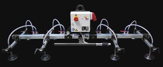 lifting traverse for lifting building materials etc.